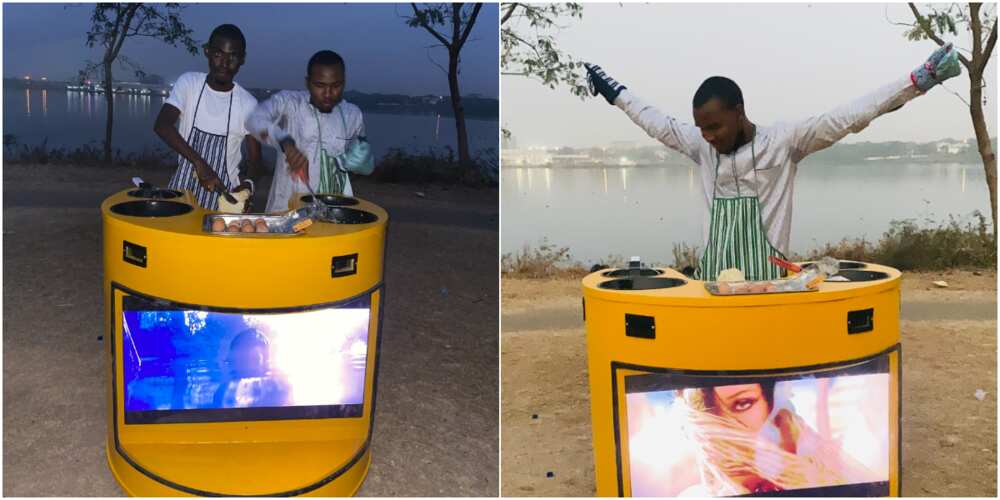 Nigerian Man Builds Solar Powered Cooker That Has Television Many React Legitng