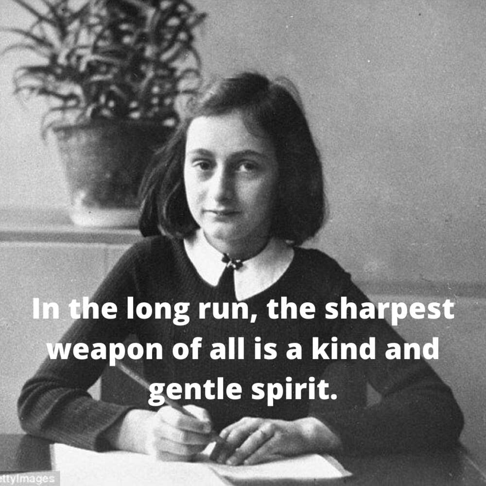 30 Inspiring Anne Frank Quotes From The Diary Of A Young Girl Legit Ng